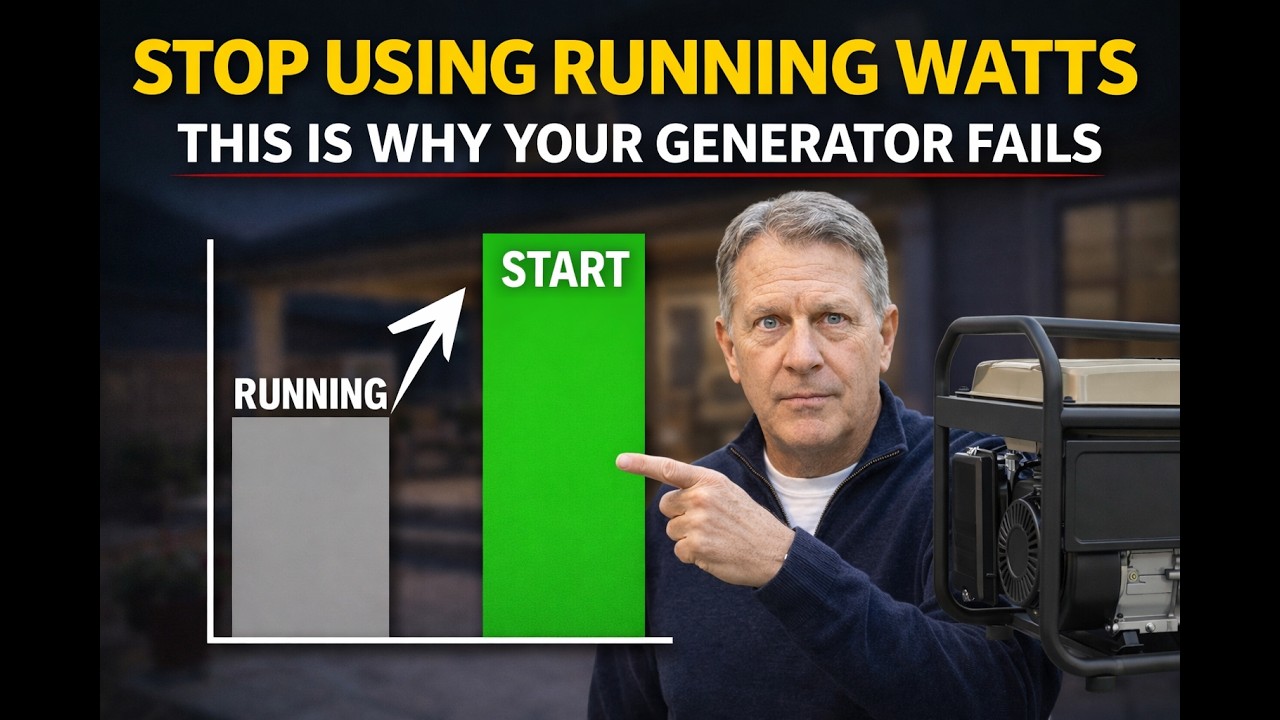 Generator Power Ratings Explained: Why Most Generators Fail at Home ...