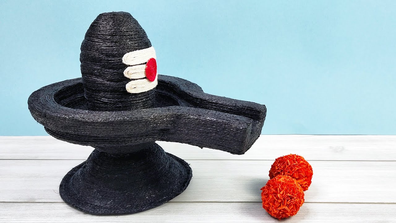 How to Make Shivling | DIY Shivling | Maha shivratri Crafts | Crafts ...