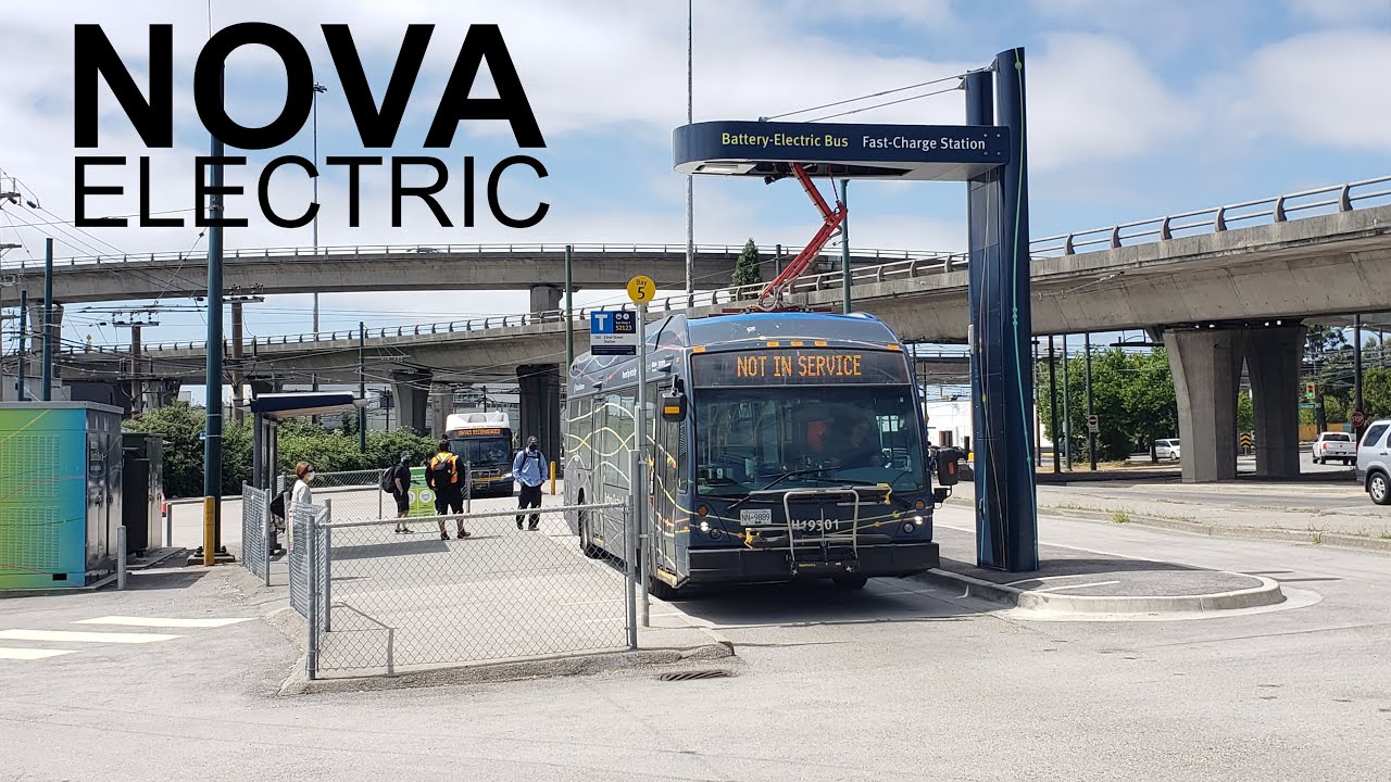 Nova Electric! - TransLink (CMBC) 2019 NovaBus LFSe No. 19301 on line ...