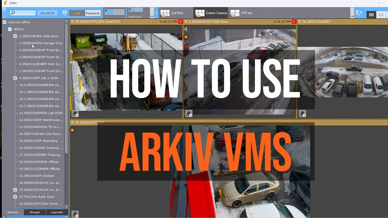 Arkiv Video Management Software (VMS) User Interface - YouTube