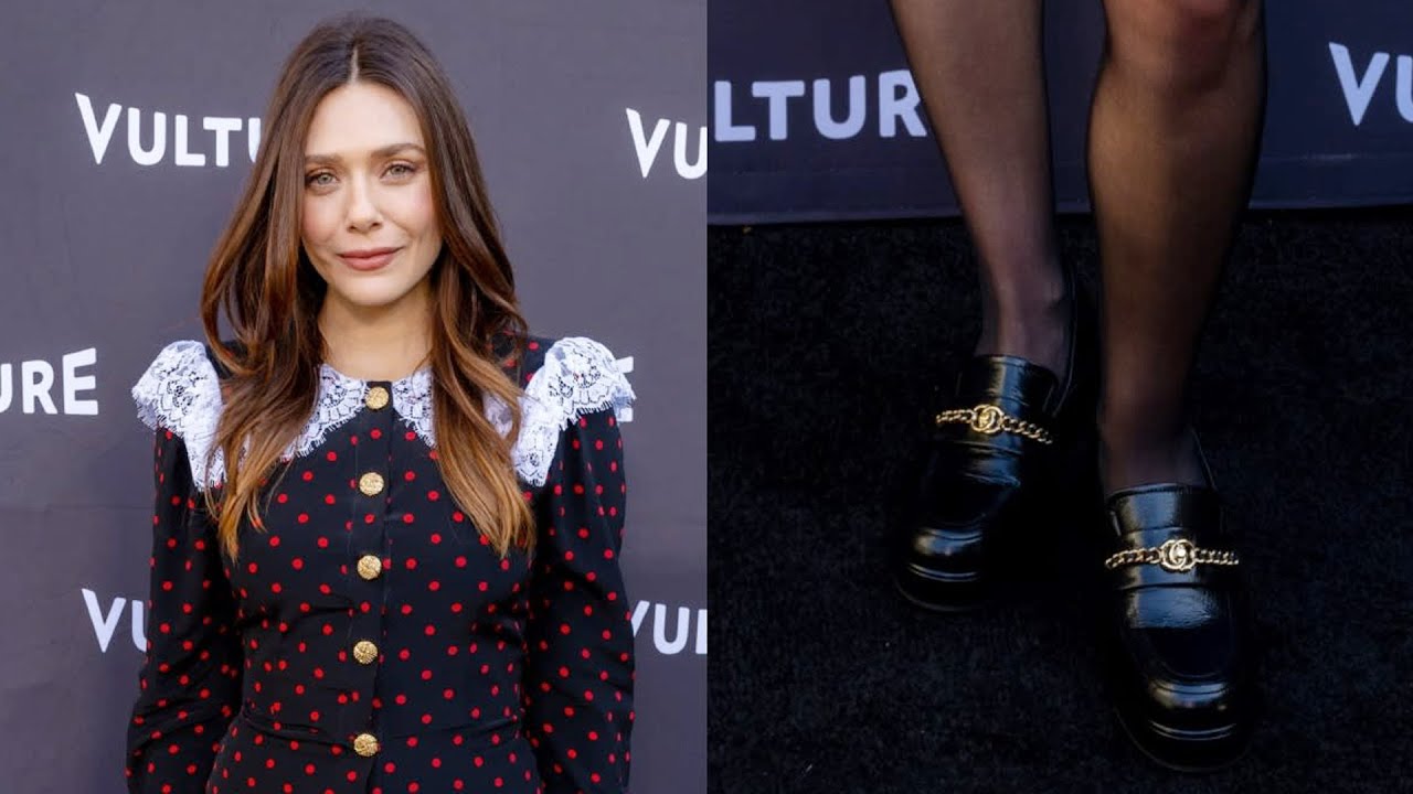 ELIZABETH OLSEN ROCKS PREPPY CHANEL MOCCASINS AT VULTURE FESTIVAL 2024 ...