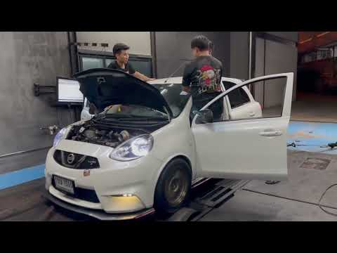 HR16DET  - Nissan Micra 1.6 Turbo got 366HP from Thailand