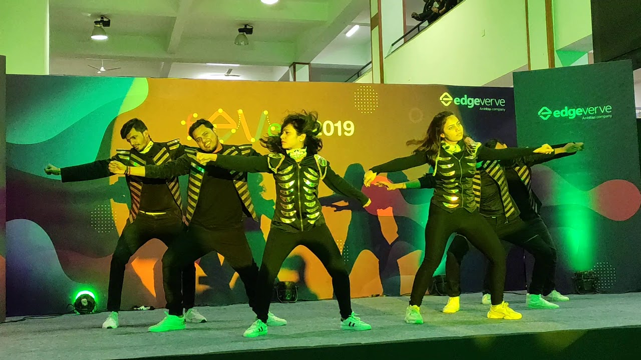 Infosys Edgeverve Grand Finale Dance Performance by finacle verve-n ...