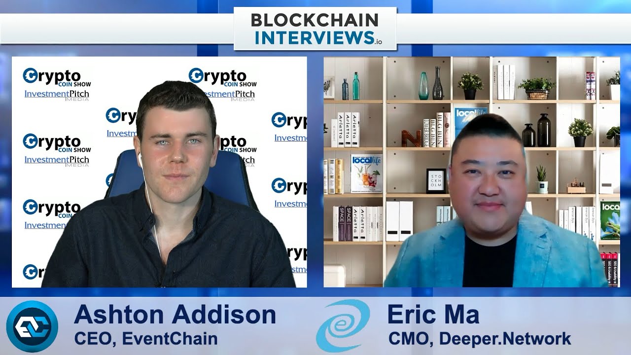 Eric Ma, the CMO of Deeper Network | Blockchain Interviews - YouTube