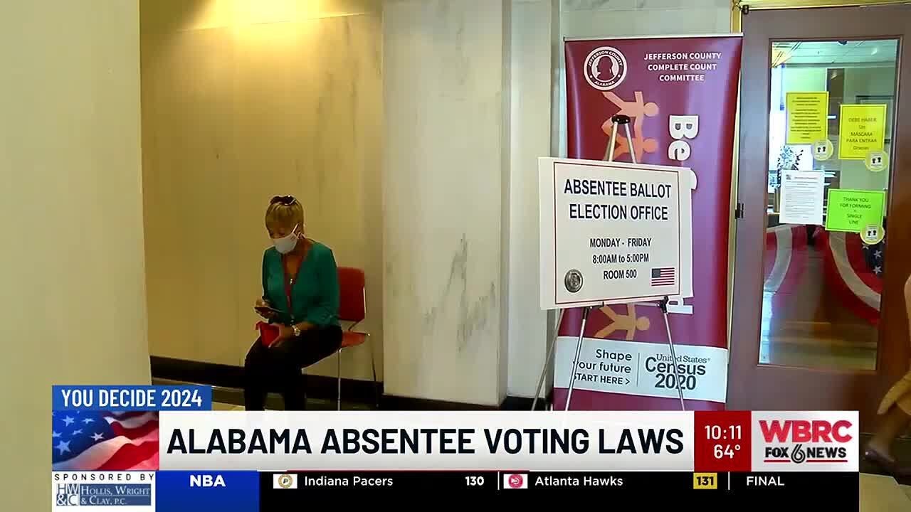 Alabama absentee voting laws - YouTube