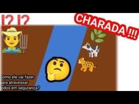 Como atravessar, uma onça, uma vaca e o capim?