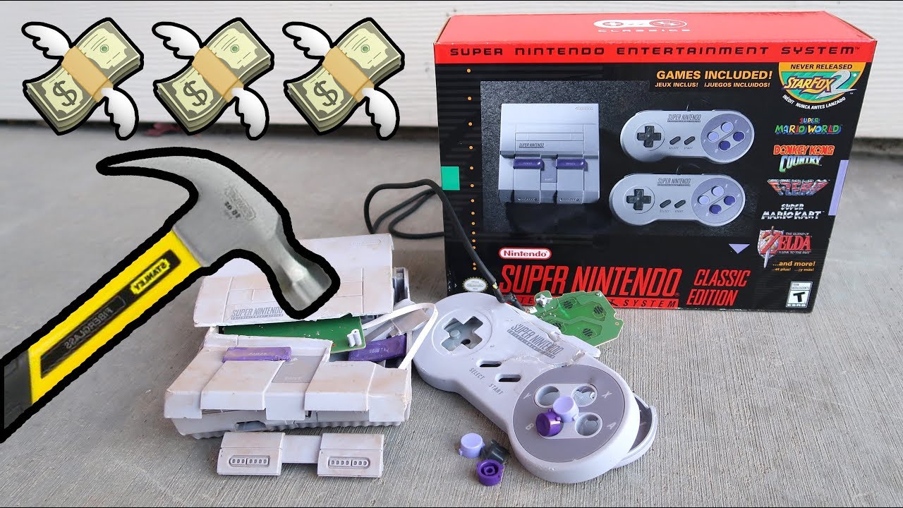 Bored Smashing - SNES Classic Edition! - YouTube