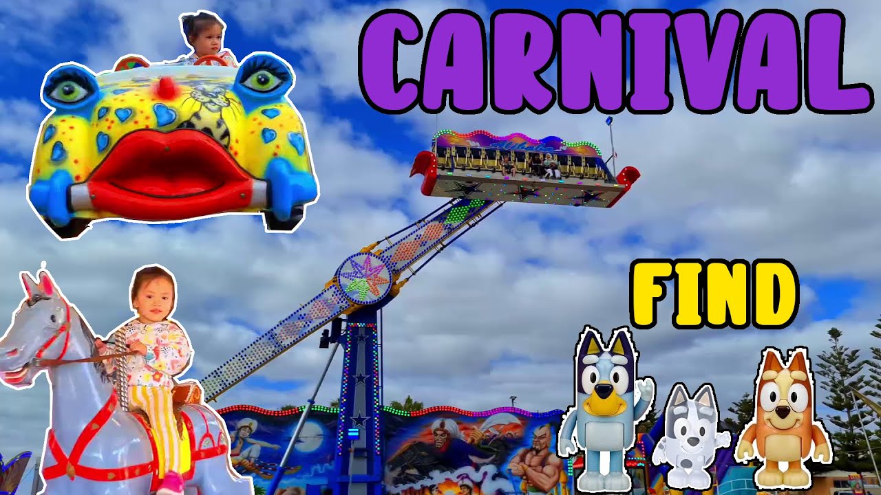Fun at the Carnival | Find Bluey Toys | Disney Junior & ABC Kids | Play ...
