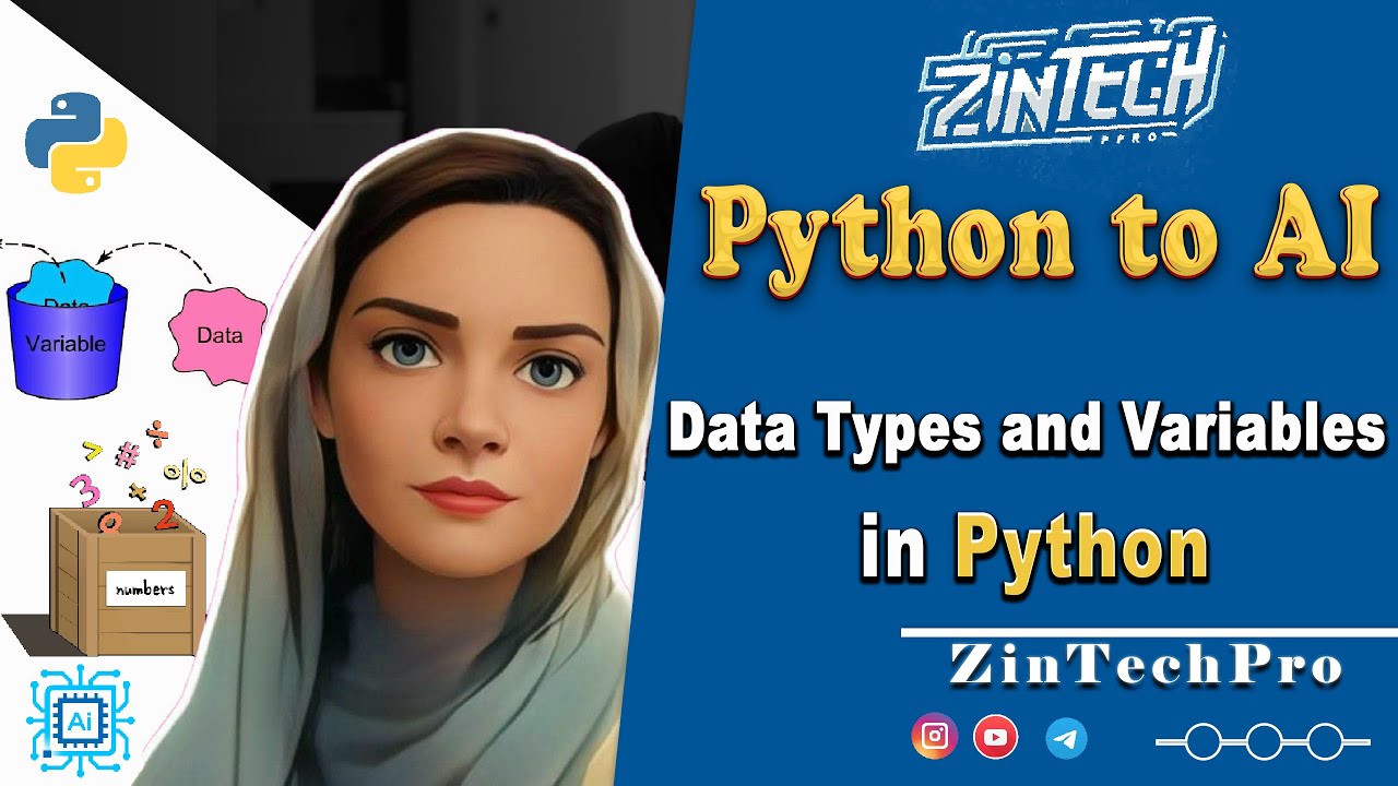 Your First Steps In Python Data Types And Variables Youtube 1148