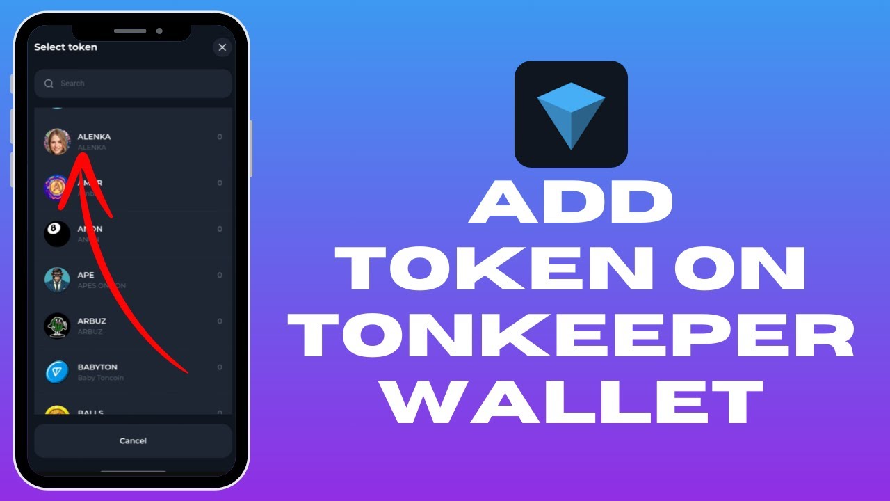 How To Add Token On Tonkeeper Wallet (Full Tutorial) - YouTube