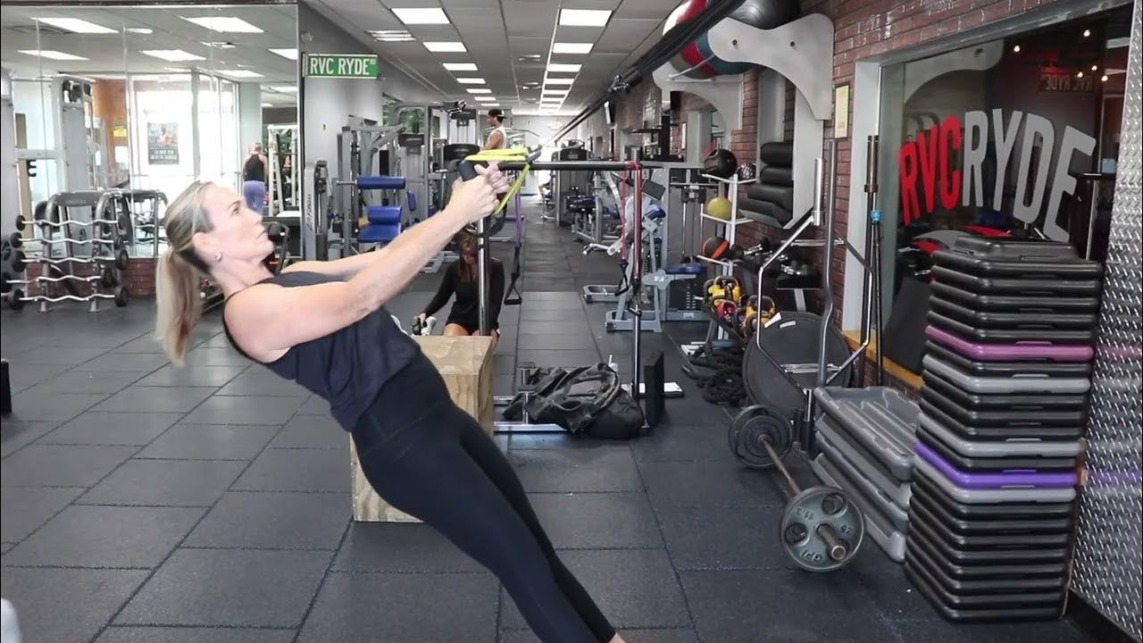 Hanging TRX Rows - Exercise Demo - YouTube