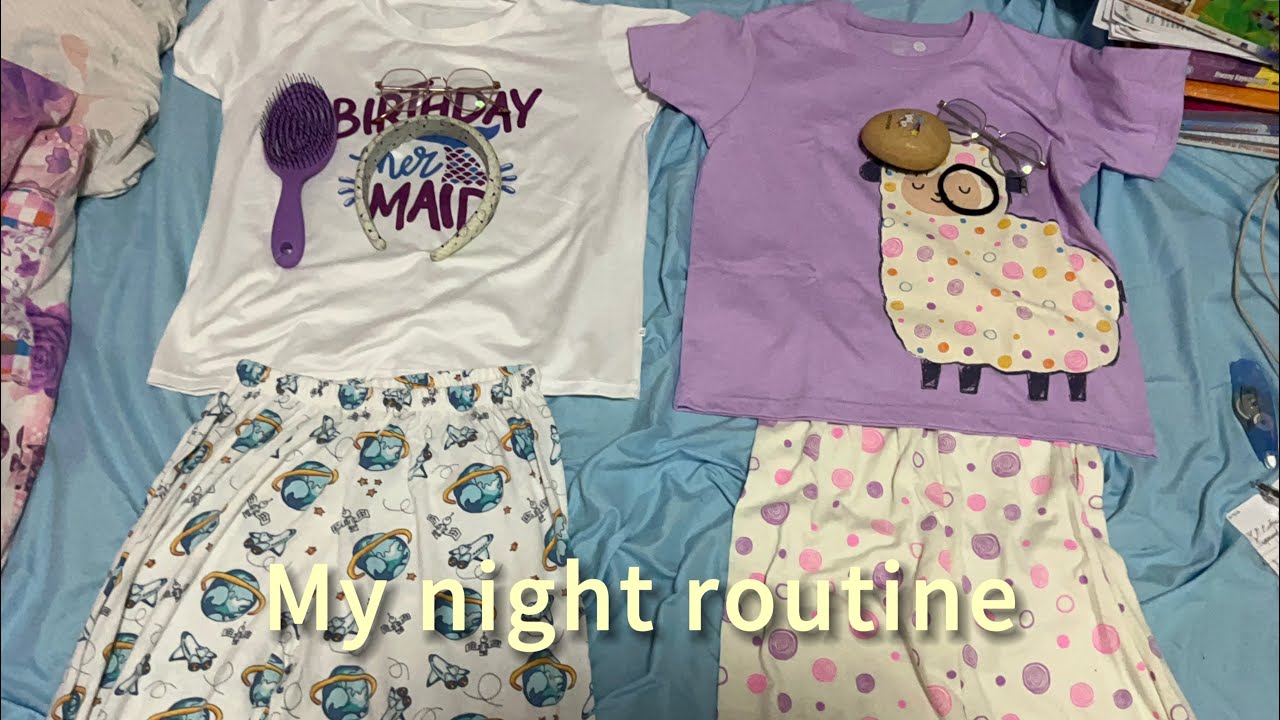 Me and my cousins night routine - YouTube