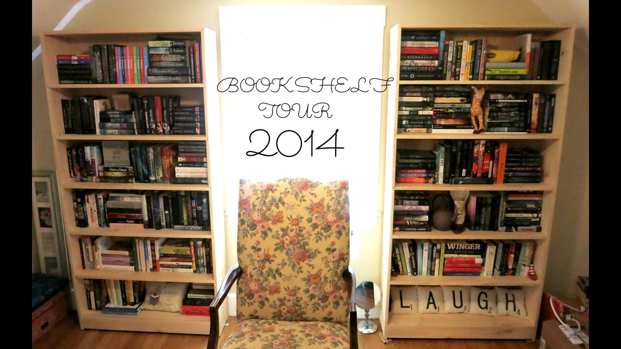 BOOKSHELF TOUR 2014 - YouTube