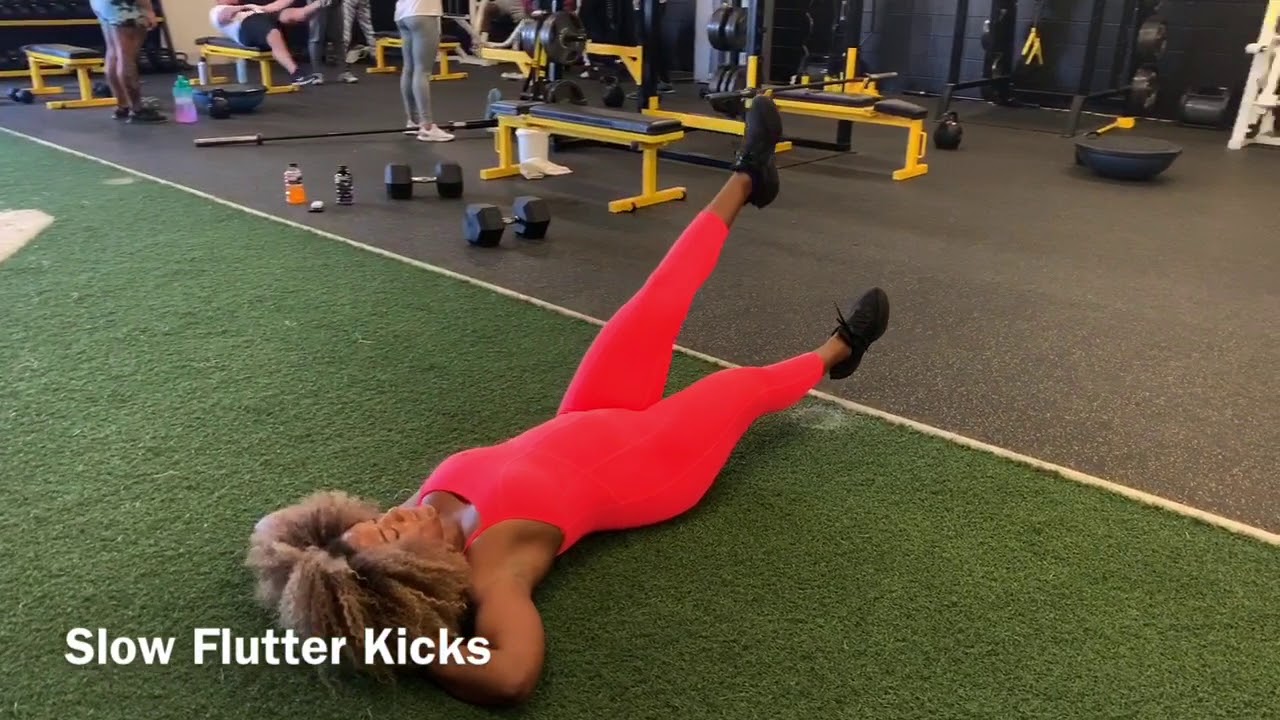Slow Flutter Kicks - YouTube
