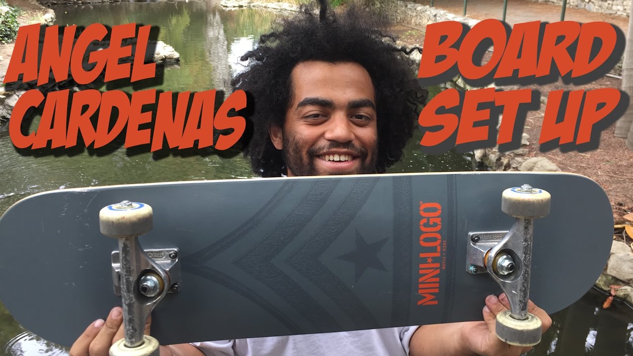 ANGEL CARDENAS BOARD SET UP & INTERVIEW !!! - YouTube