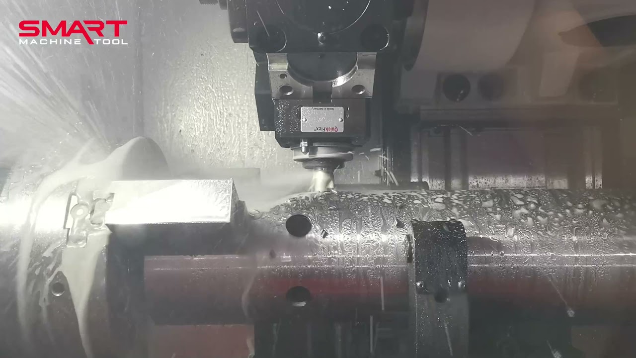 SMART Machine Tool NL 2500LM - Drilling/Milling Demo - YouTube