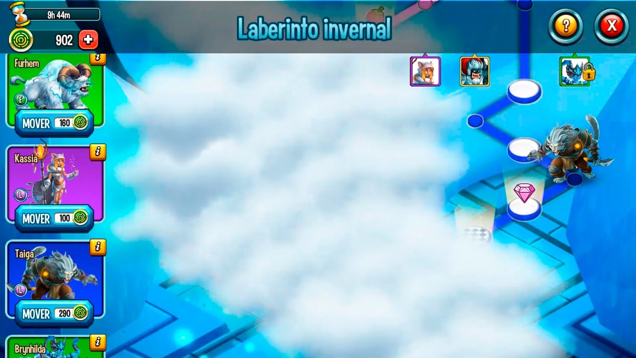 Monster Legends l Isla Laberinto Invernal l Taiga - YouTube