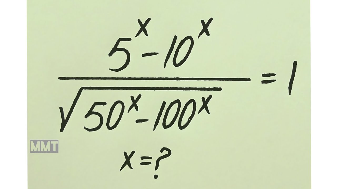 United States l can you solve?? l Olympiad Math Algebric Problem - YouTube