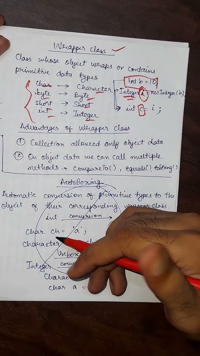 Wrapper Class in Java #java #javaprogramming #javatutorial # ...