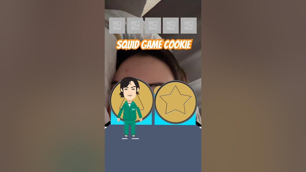 Squid game cookie #squidgame #squidgame2 #squidgamechallenge #cooking #cookies #gameshorts # ...