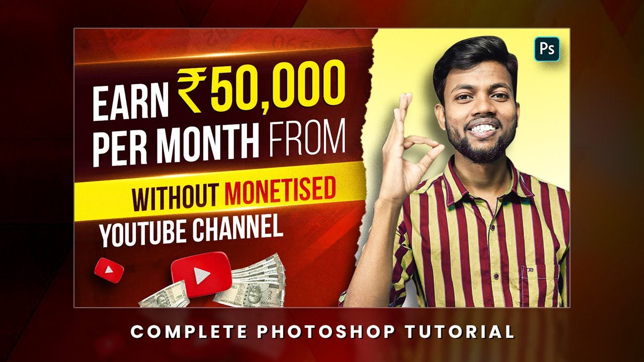 Design a Stunning Thumbnail Like Manoj Dey. - YouTube