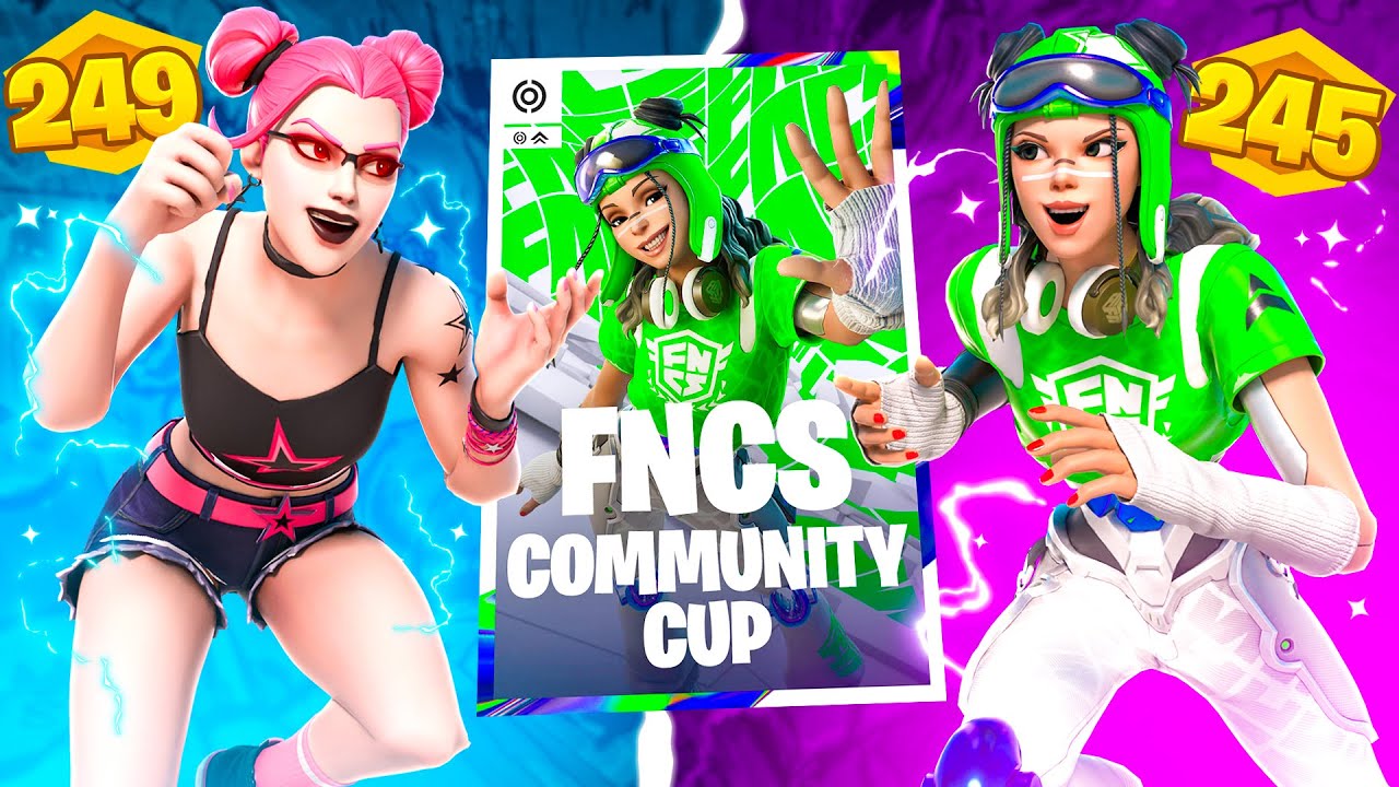 WE WON THE FNCS COMMUNITY CUP! (Free Skin) - YouTube