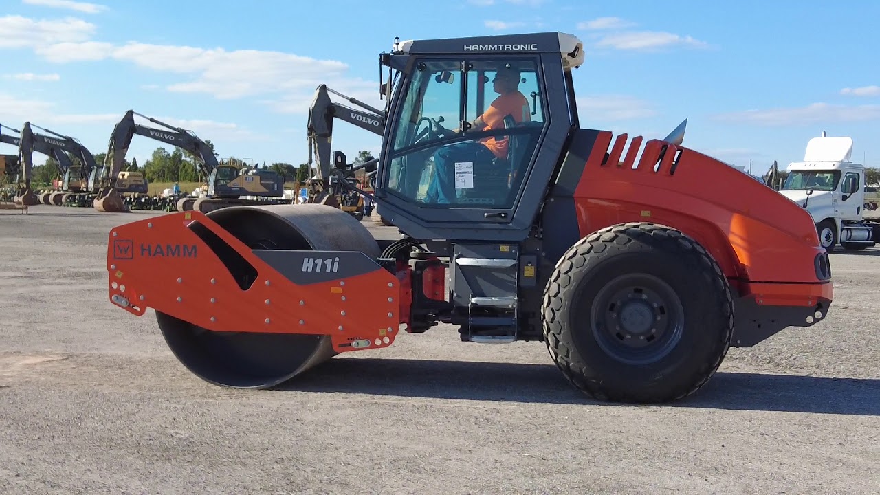 2020 Hamm H11i Vibratory Roller G01 4 2158 - YouTube