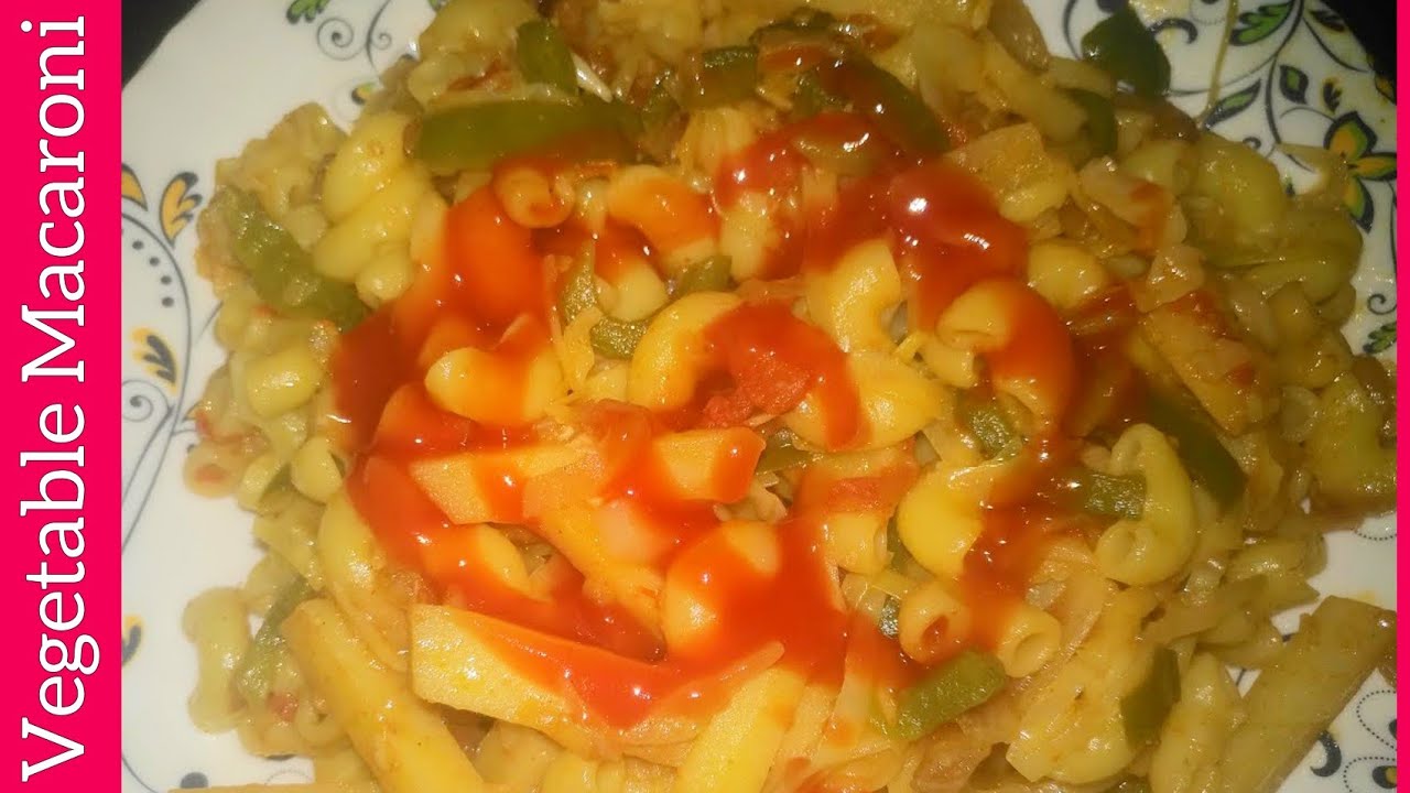 How to make vegetable macroni || vegetable macroni || how to make ...