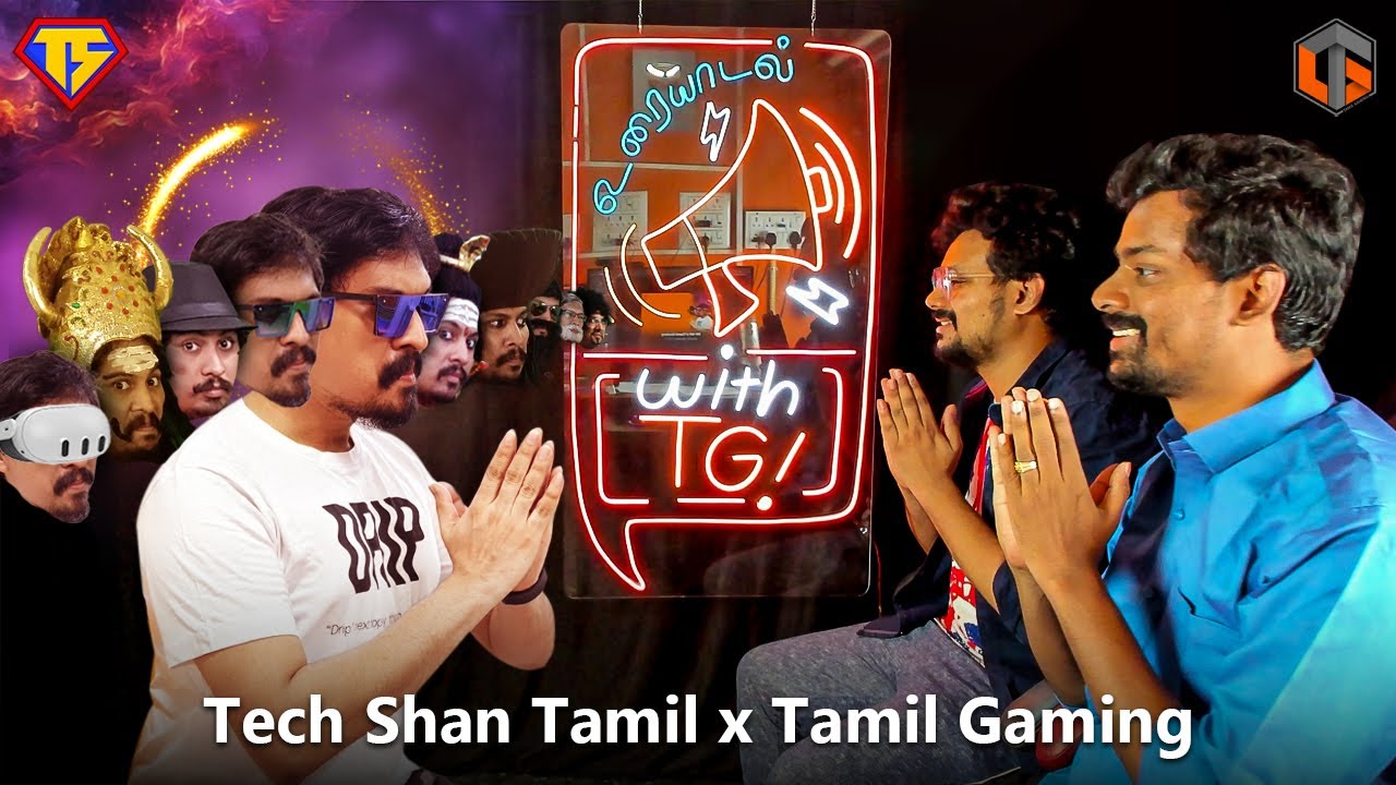 Tech Shan Tamil x Uraiyaadal with TG - A TamilGaming Podcast - YouTube