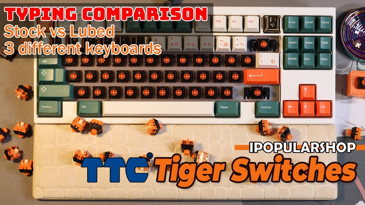 TTC TIGER Switches, A new type no one has ever seen! - YouTube
