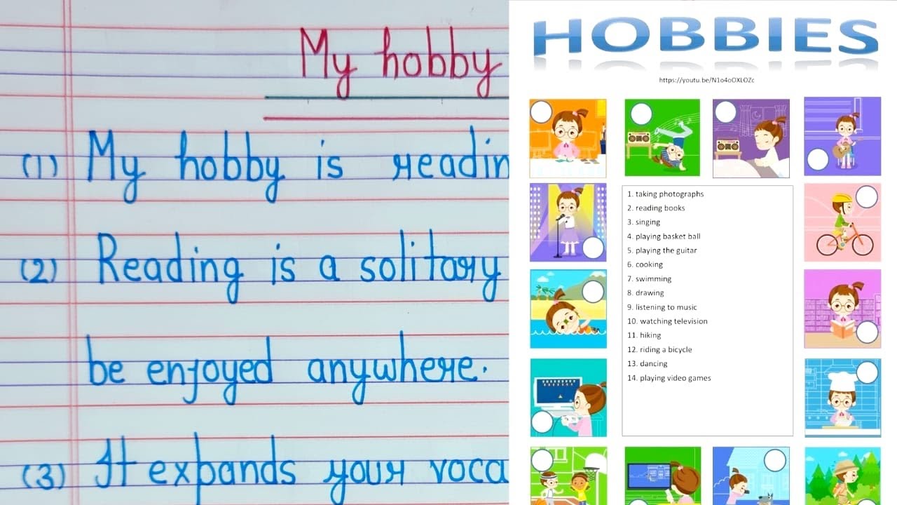 10 lines on my hobby in English/my hobby essay in english /Short essay ...