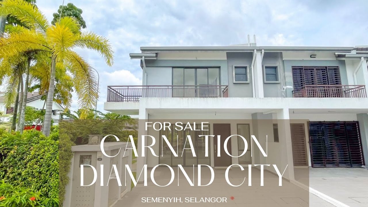 [Corner Lot] 2 Storey Terrace, Carnation Diamond City Semenyih for Sale ...