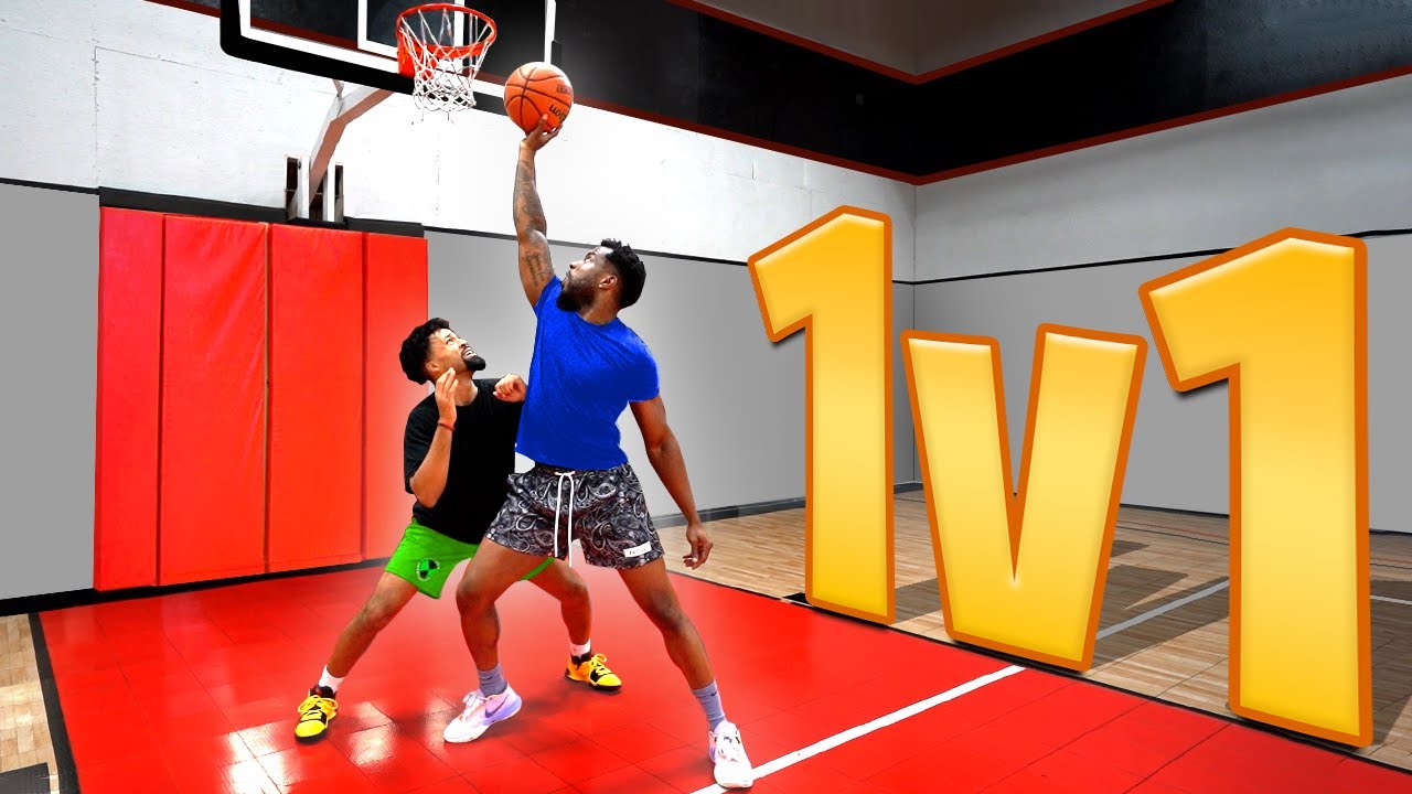 1v1 Basketball Against Marcelas Howard... - YouTube