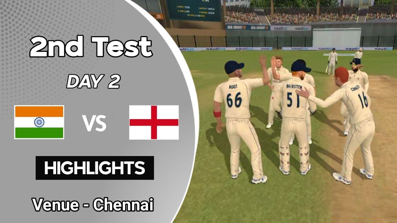 𝗜𝗻𝗱𝗶𝗮 𝗩𝘀 𝗘𝗻𝗴𝗹𝗮𝗻𝗱 | 𝟮𝗻𝗱 𝗧𝗲𝘀𝘁 | 𝗗𝗮𝘆 𝟮 𝗛𝗶𝗴𝗵𝗹𝗶𝗴𝗵𝘁𝘀 | 𝗘𝗻𝗴𝗹𝗮𝗻𝗱 𝗧𝗼𝘂𝗿 𝗢𝗳 𝗜𝗻𝗱𝗶𝗮 ...