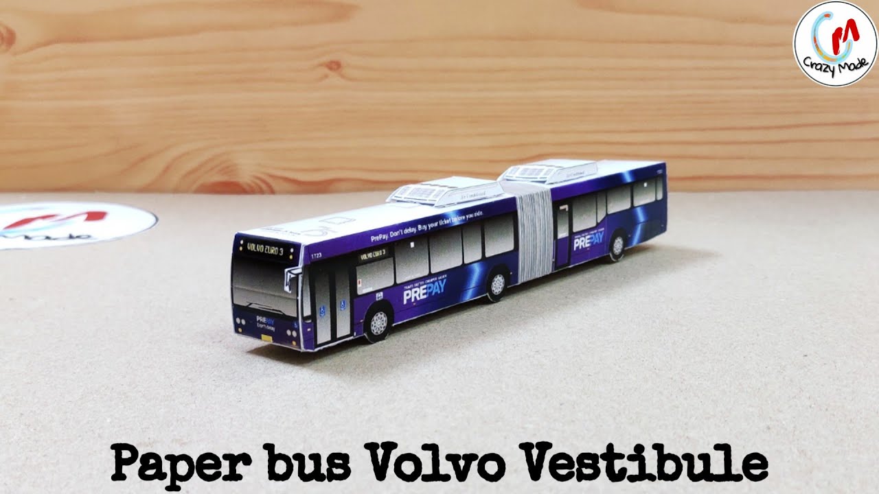 DIY Paper Bus|Paper bus|Papercraft|How to make bus of paper Easy ...