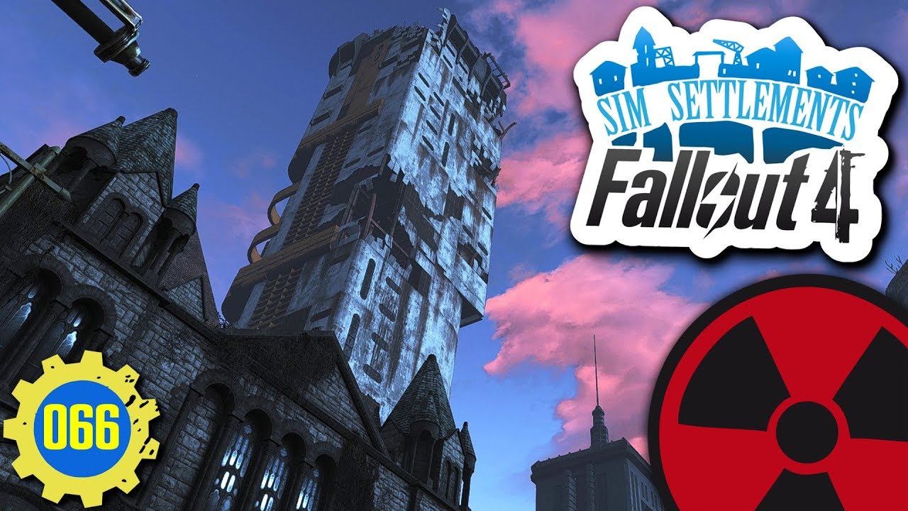 Fallout 4 | Sim Settlements #066: Über den Wolken im Trinity Tower ☢ ...