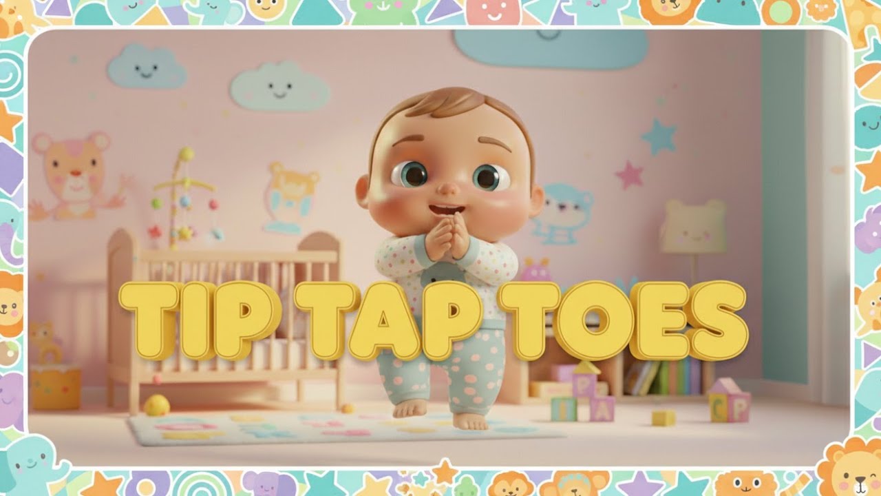 Tip Tap Toes Song Move & Sing with Kids #kidssongs #song - YouTube