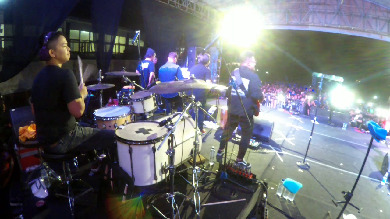PERGI MENJAUH -- RIZKY FEBIAN (CLAY NETHANEL DRUM CAM) - YouTube