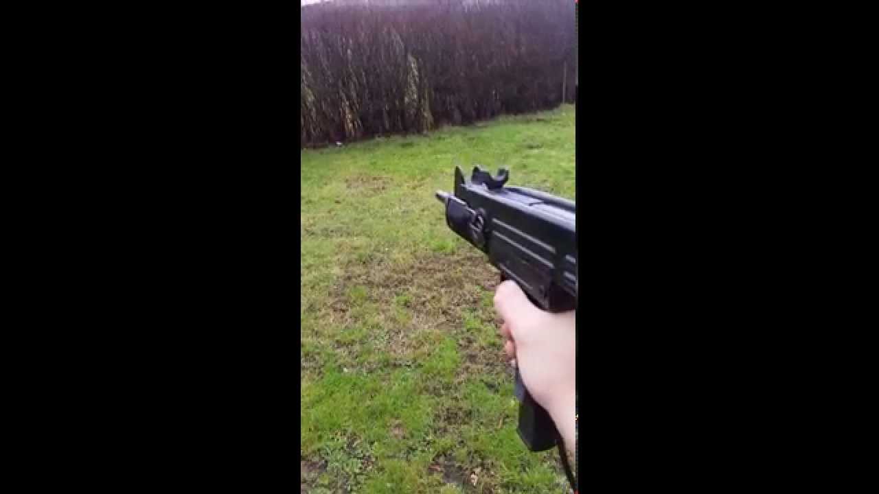 Polarstar TM Uzi - Airsoft Custom Denmark - YouTube