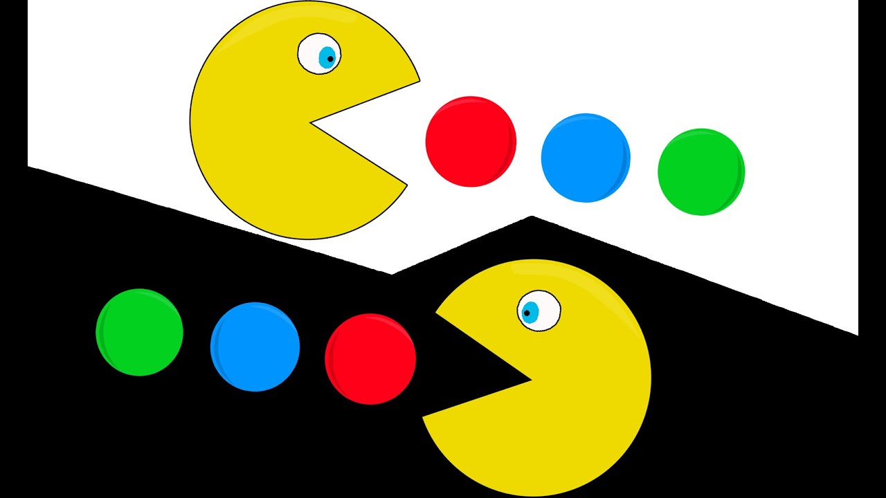 PACMAN (učimo boje) - YouTube