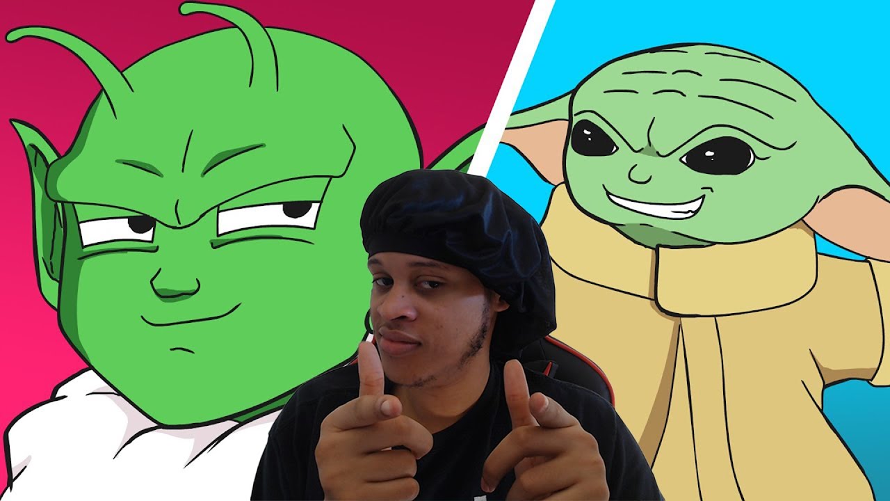 Dende vs Baby Yoda Rap Battle! [Bonnet Man Reacts] - YouTube