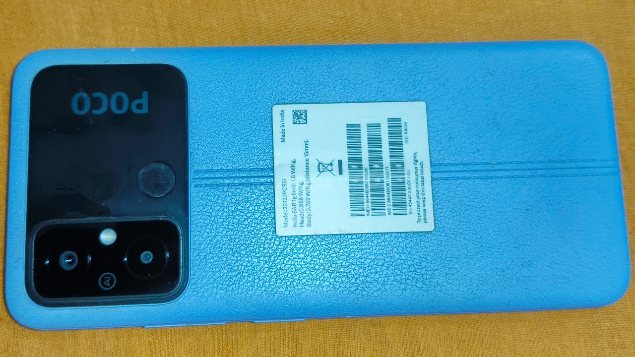 Poco C55 Mobile - YouTube