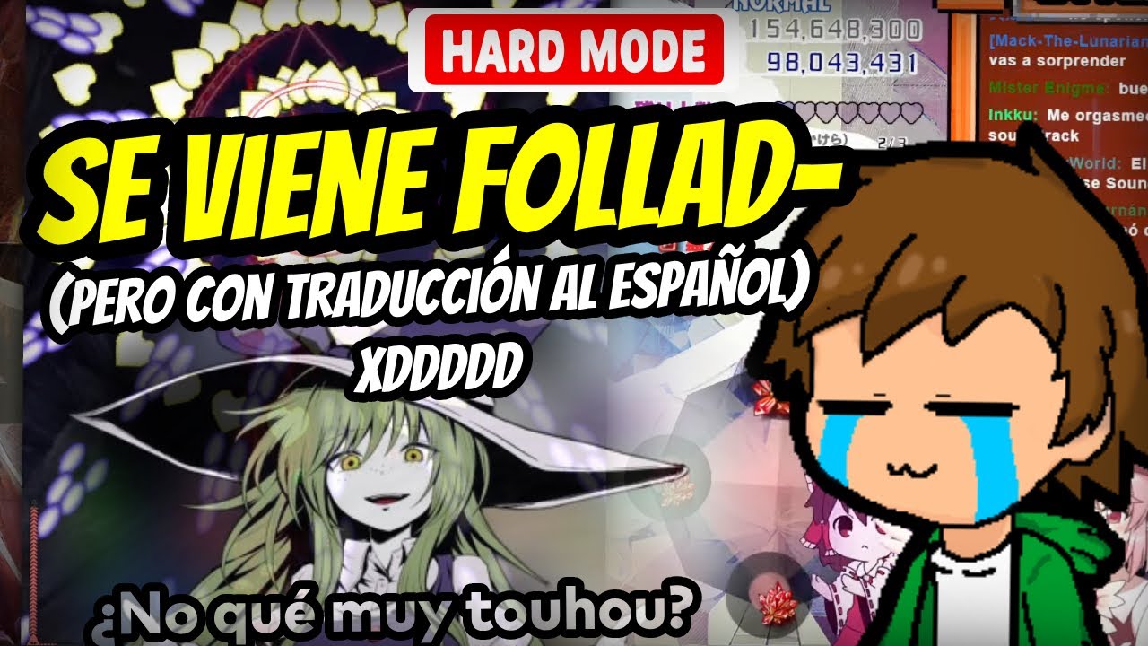 PORQUE HOY DECIDÍ CREER 🛐 | Touhou 20 Fossilized Wonders (HARD MODE ...