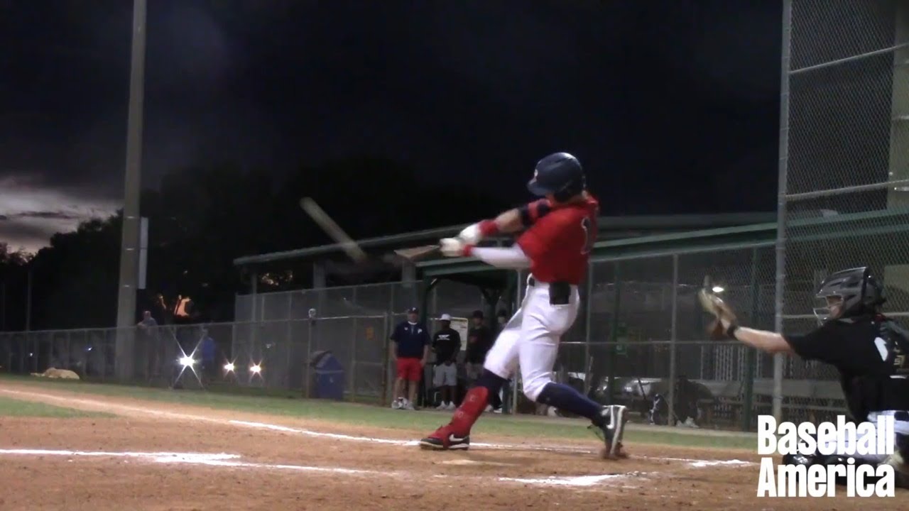 Ashton Larson, 2023 Outfielder, Kansas - YouTube