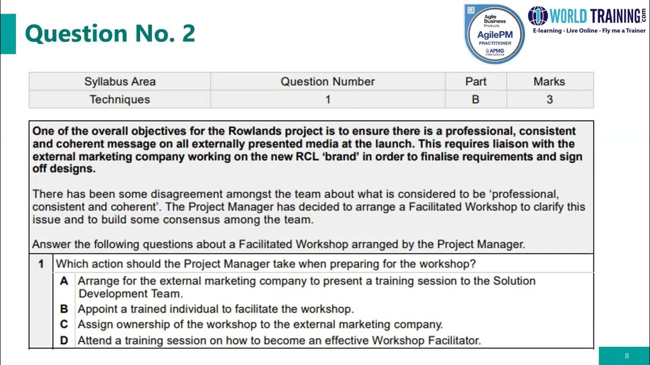 Sample Paper | Agile Project Management Practitioner v2.0 | APMG ...