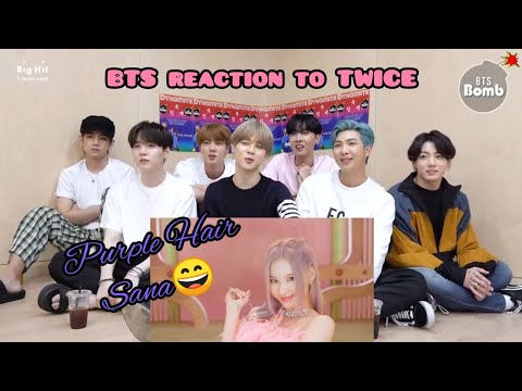 BTS reaction to TWICE - 'SCIENTIST' (Official MV)!!