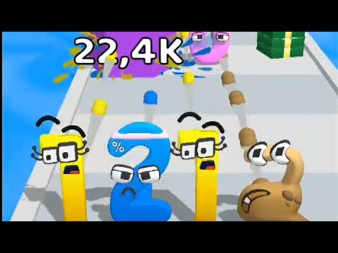 Angry Numbers - Merge Number Run - YouTube