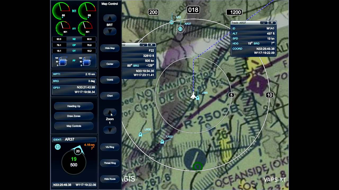 Tactical Navigation Demo featuring VAPS XT / STAGE - YouTube