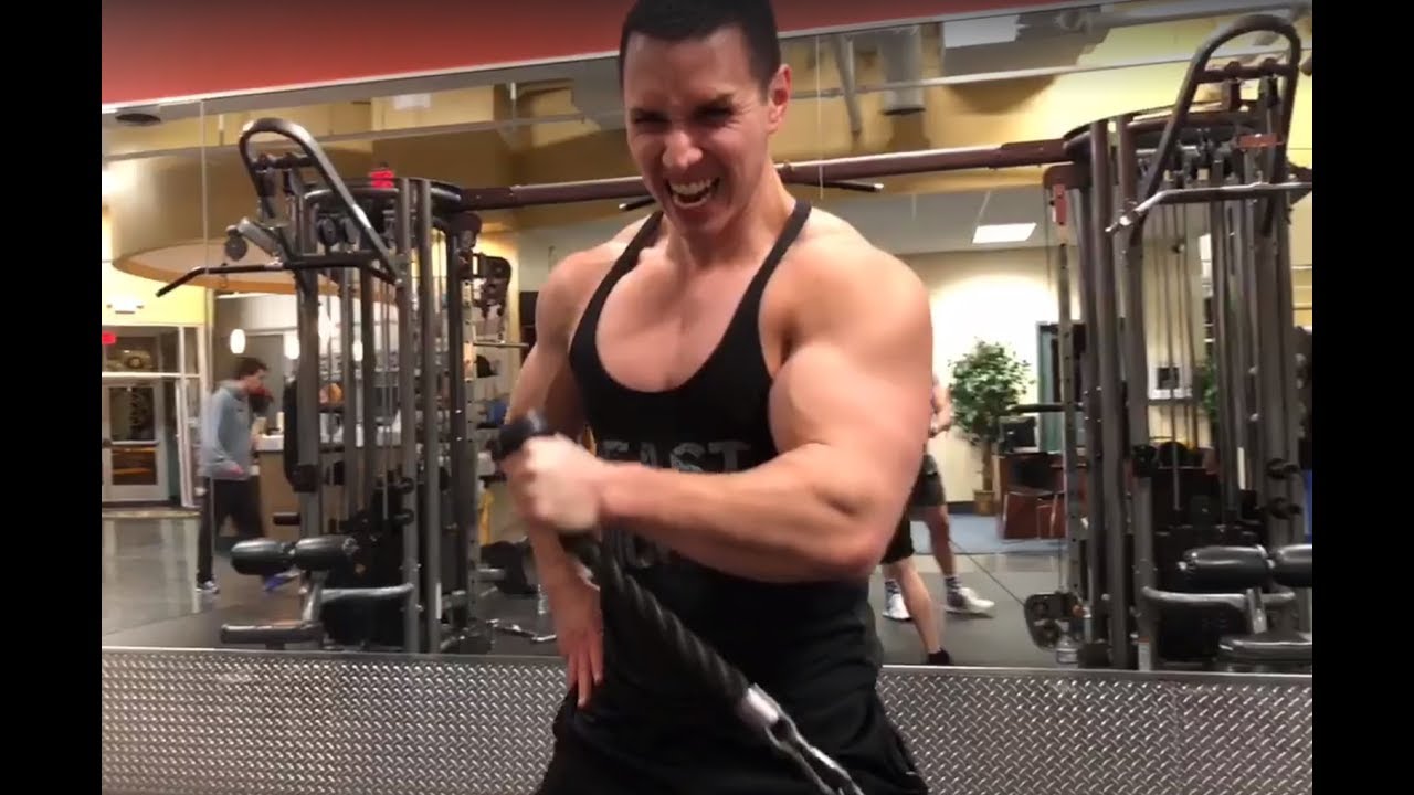 Biceps Workout Montage (Two Exercises) - YouTube