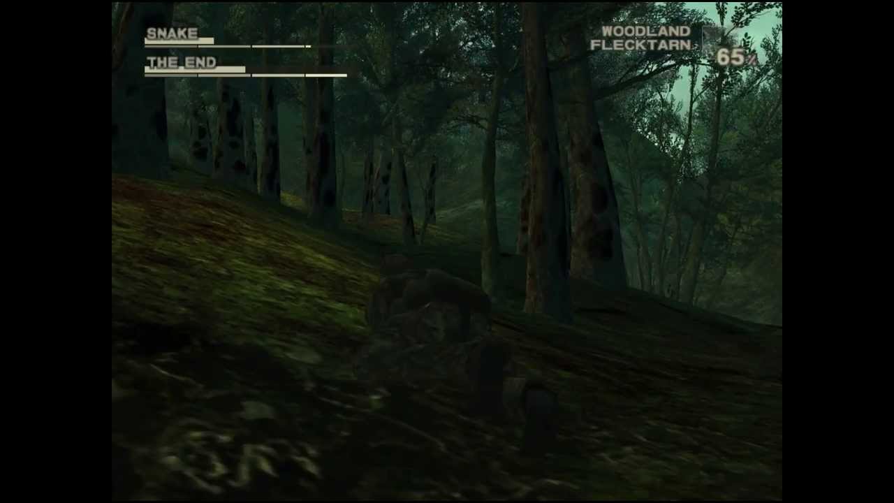 MGS3 End SNIPER Battle - YouTube